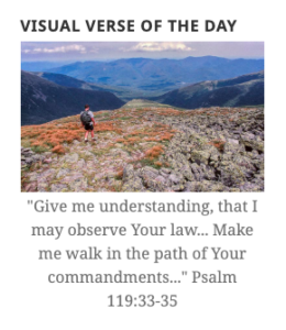 Visual Bible Verse of the Day – WordPress Plugin / Widget | Karl's Place